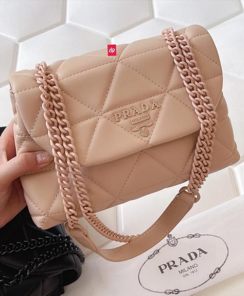 First Copy Handbag Prada Nude Chain - First Copy Mart