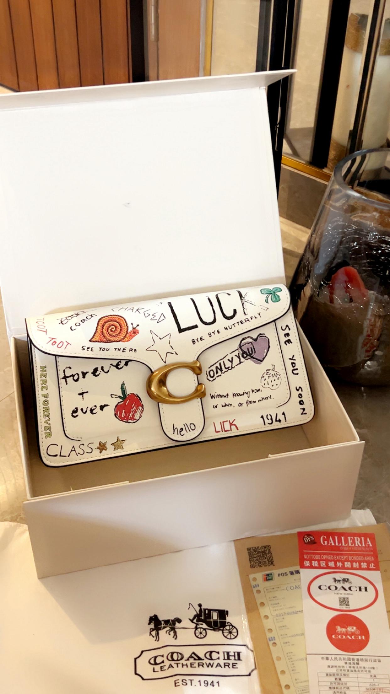 First Copy Handbag Coach Tabby Sketch - First Copy Mart